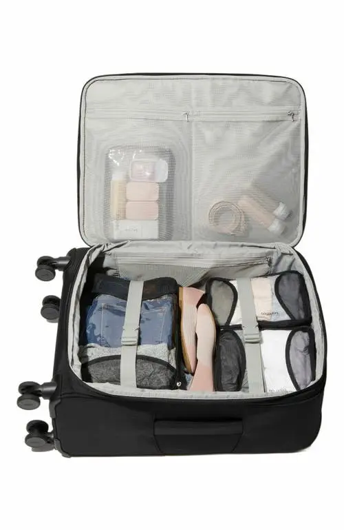 BAGGALLINI Luggage Set Carry-on And Large Checked Suitcase - Black