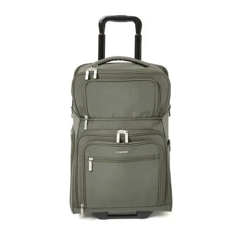 BAGGALLINI Expandable Underseat Carry-on Suitcase - Thyme