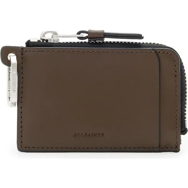 ALLSAINTS Remy Leather Wallet - Fango Brown