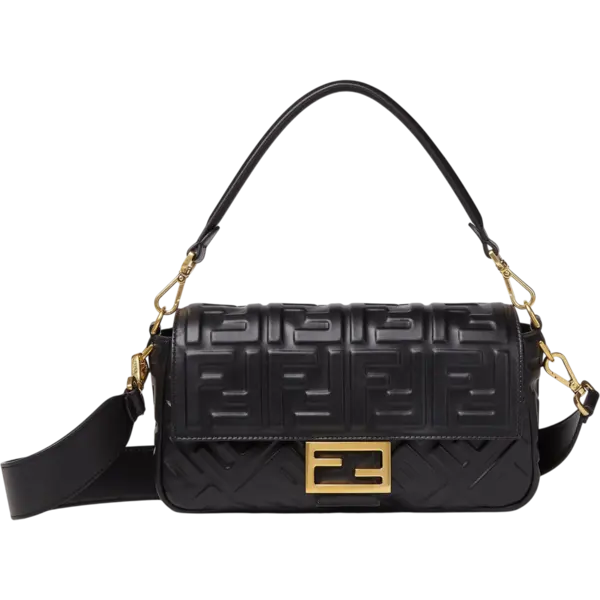 Fendi Baguette Bag - Black