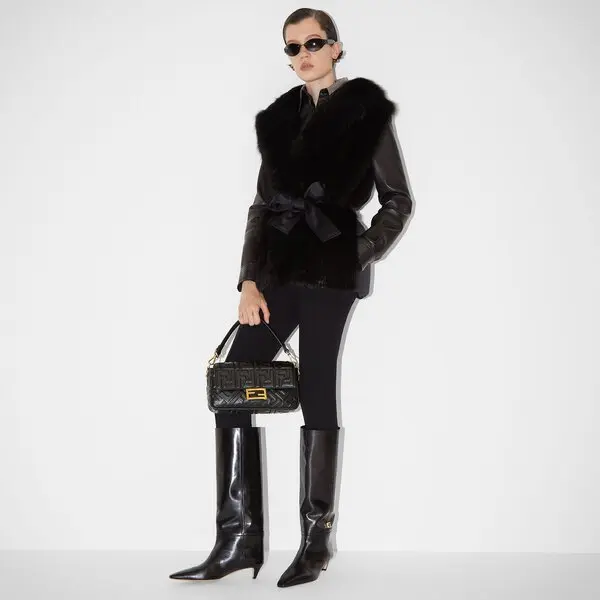 Fendi Baguette Bag - Black