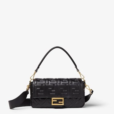 Fendi Baguette Bag - Black