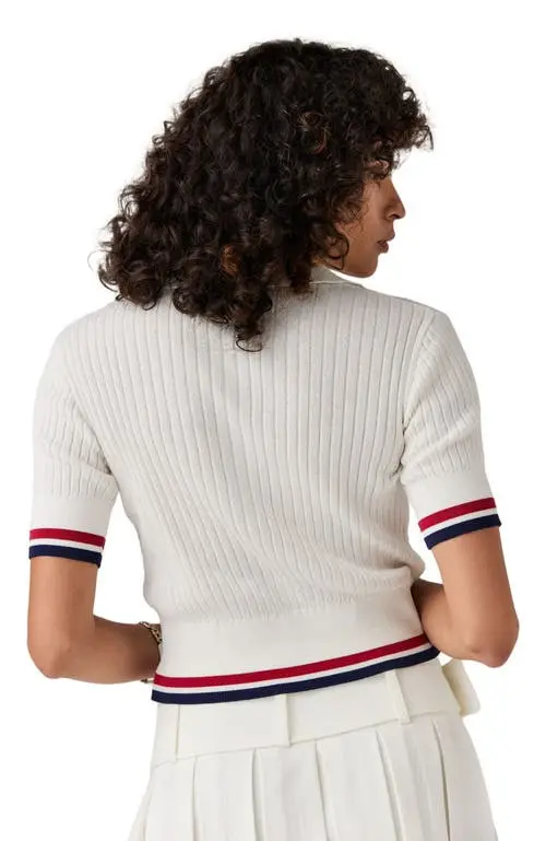 GOLDIE BYRD Knit Polo