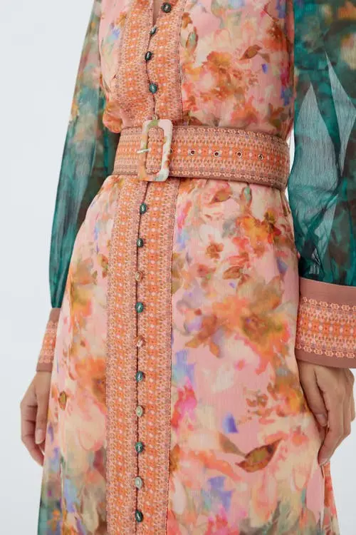 RAISHMA Freya Midi Dress