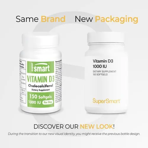 SUPERSMART Vitamin D3 1000iu