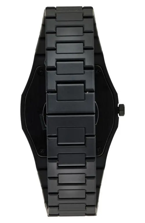D1 MILANO Shadow Polycarbon Bracelet Watch - Black