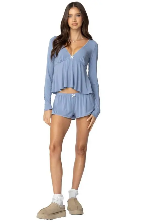 EDIKTED Kimia Babydoll Top