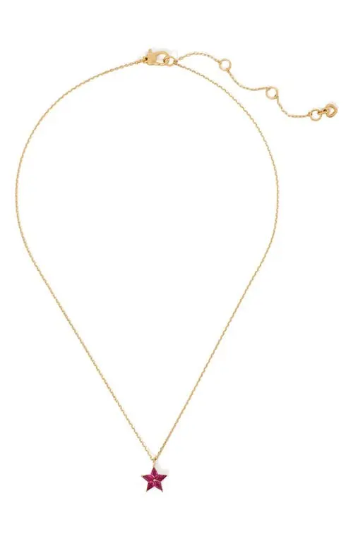 Kate Spade New York Cosmos Star Pendant Necklace