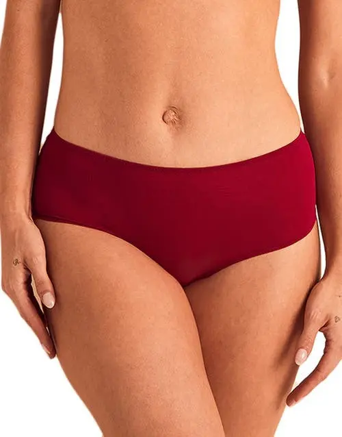 ADORE ME Teagan Shortie Panties - Dark Red