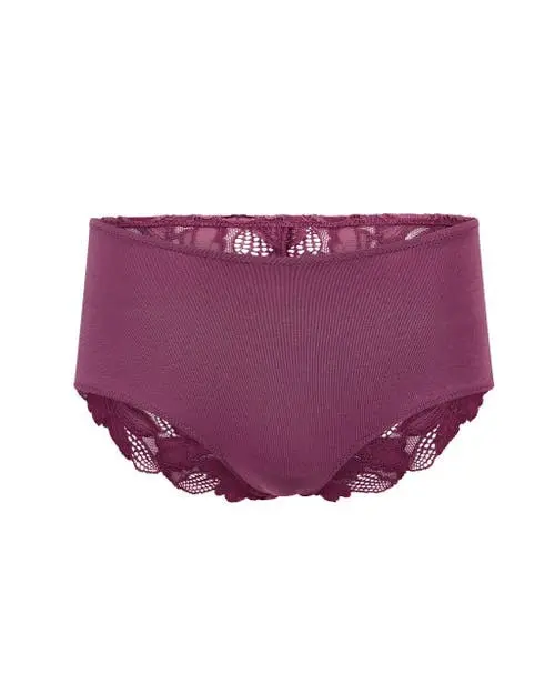 ADORE ME Teagan Shortie Panties - Deep Purple