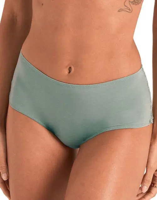 ADORE ME Teagan Shortie Panties - Medium Green