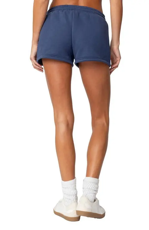 EDIKTED Mon Cheri Shorts - Blue
