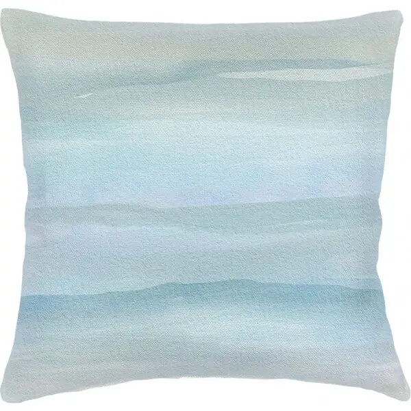 Anaya Linen Euro Pillow With Down Insert - Cool Sunset