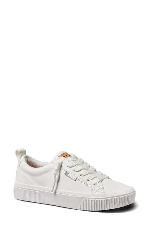 Reef Lay Day Dawn Sneaker - White Leather