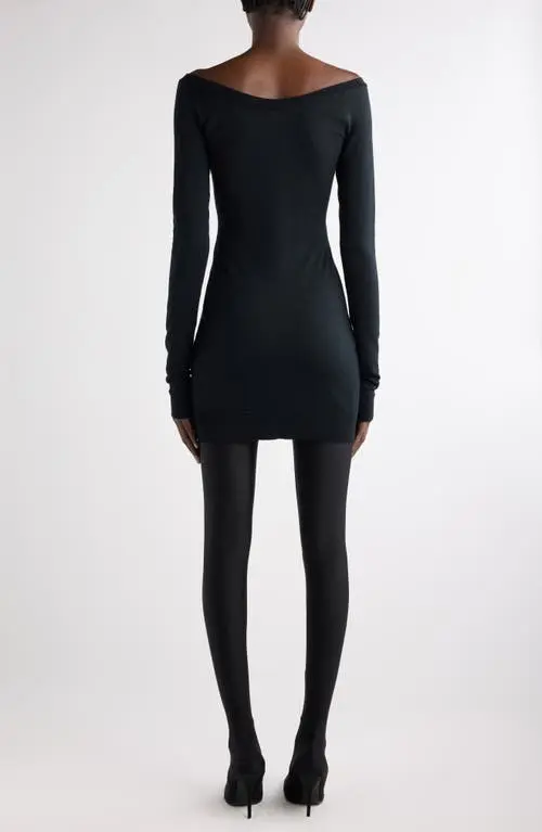 balenciaga black sweater dress Balenciaga Sweater Dress main image 1