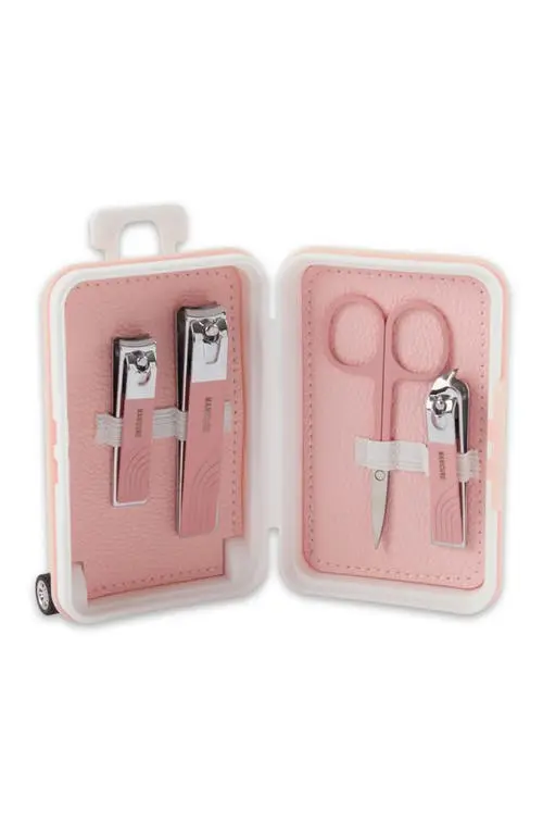 BEY-BERK Valise Manicure Set - Multi Color