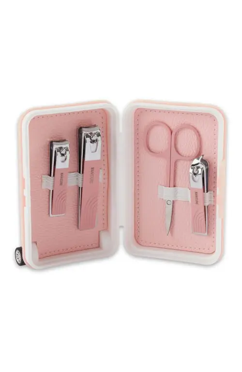 BEY-BERK Valise Manicure Set