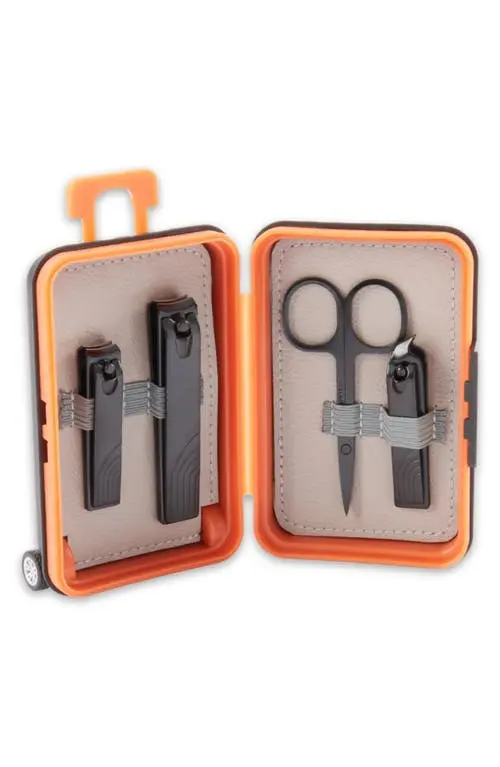 BEY-BERK Valise Manicure Set - Multi Color