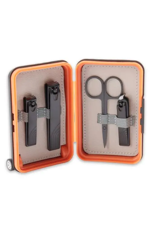 BEY-BERK Valise Manicure Set