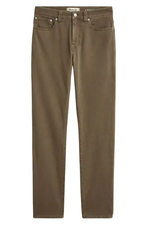 Madewell Athletic Allday Slim Pants - Driftwood Brown