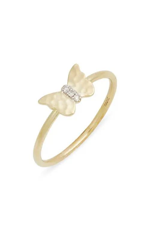 Meira T Butterfly Diamond Ring - Yellow