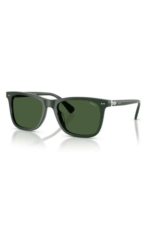 Polo Ralph Lauren Ralph Ralph Lauren 55mm Square Sunglasses - Green
