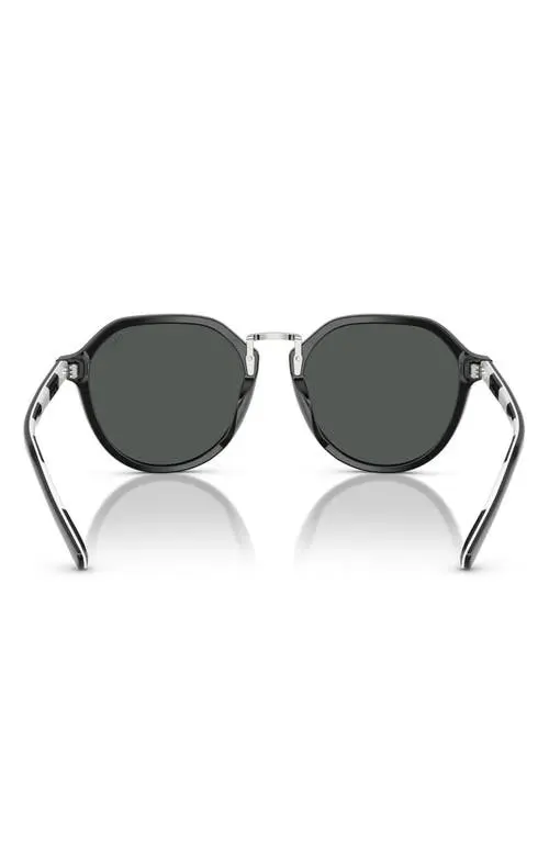 Polo Ralph Lauren Ralph Ralph Lauren 53mm Phantos Sunglasses - Shiny Black