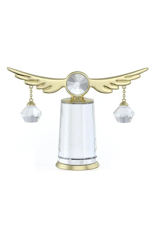 SWAROVSKI Crystal Zodiac Figurine - Clear / Goldibra