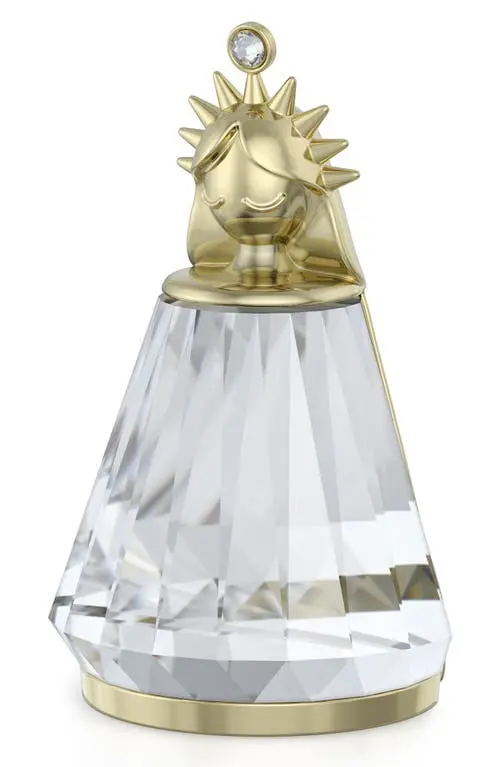 SWAROVSKI Crystal Zodiac Figurine - Clear / Goldirgo