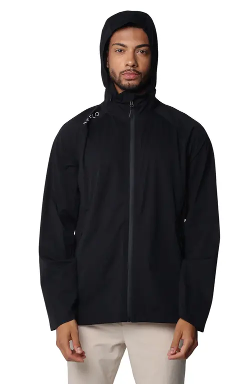 REFLO Evelix Waterproof Recyclable Jacket - Black