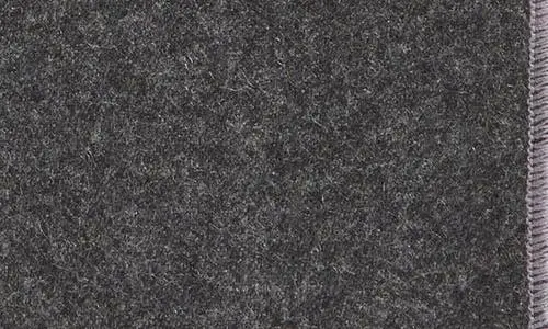 CLIFTON WILSON Wool Pocket Square - Gray