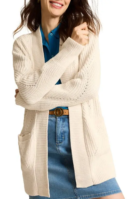 Tommy Bahama Shell St. Luna Chenille Cardigan - Coconut