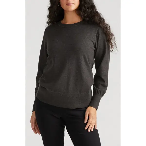 Universal Standard Crewneck Sweater - Graphite