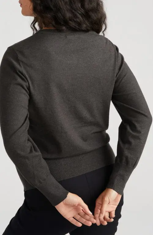 Universal Standard Crewneck Sweater - Graphite