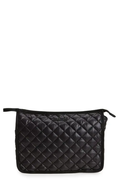 Mz Wallace Metro Quilted Nylon Clutch