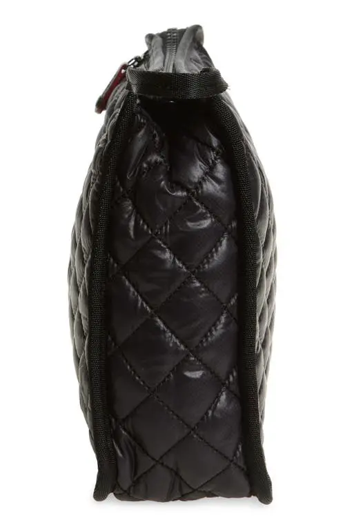 Mz Wallace Metro Quilted Nylon Clutch