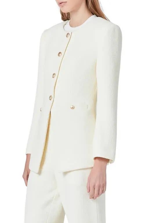 Endless Rose Tweed Jacket - Cream