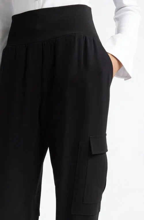 Cinq À Sept Giles Crepe Cargo Pants - Black