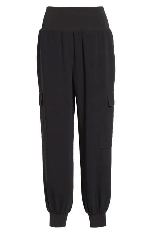 Cinq À Sept Giles Crepe Cargo Pants - Black