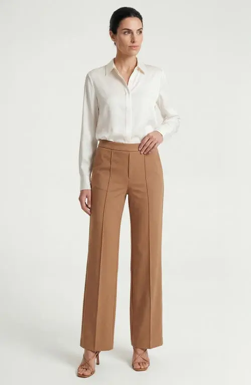 LIVERPOOL Kayla Wide Leg Pull-on Trousers