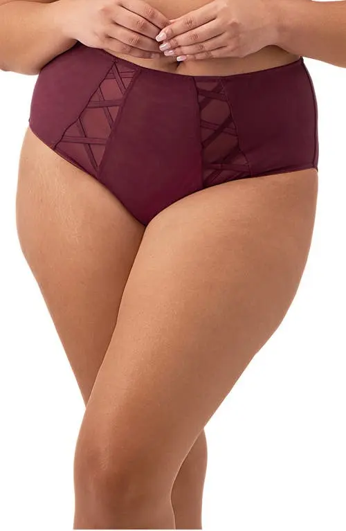 Elomi Sachi Full Coverage Briefs - Cabernet