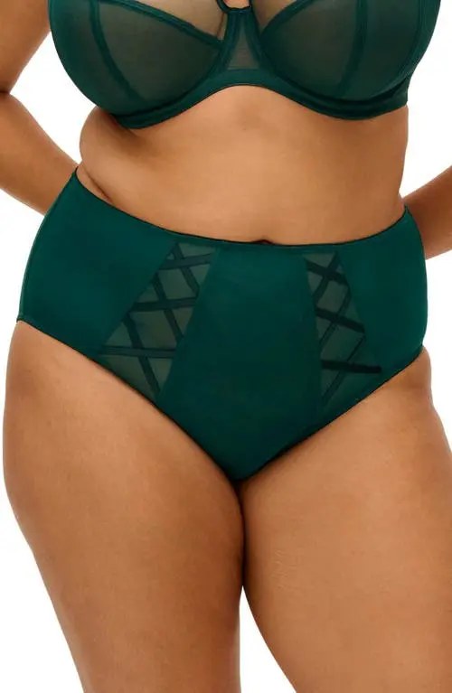 Elomi Sachi Full Coverage Briefs - Deep Emerald