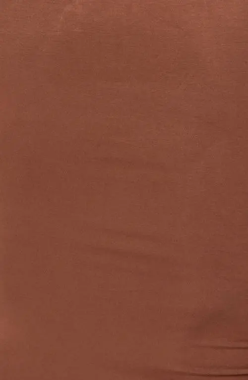 BUXOM COUTURE Modal Tube Dress And Shrug - Chocolate