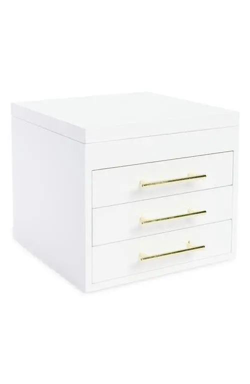 Nordstrom Jewelry Organizer - White- Blush- Gold