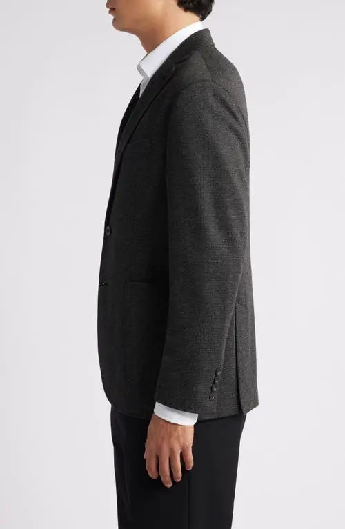 GRUNER 1949 Alfi Textured Knit Sport Coat - Charcoal