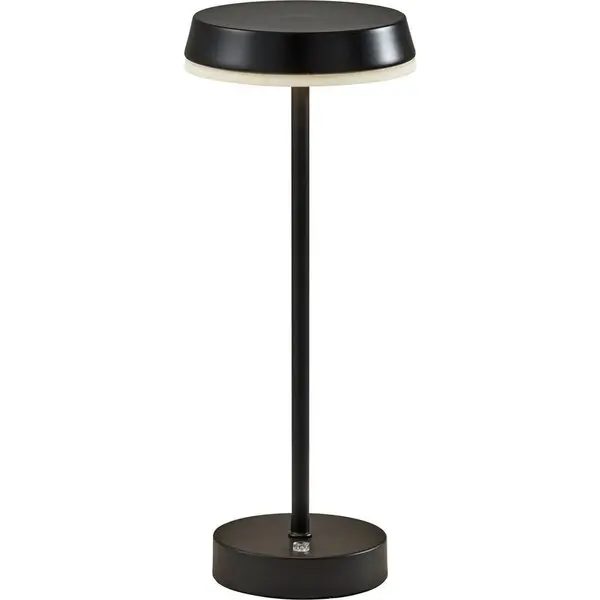 ADESSO Tommy Cordless Led Lamp - Black
