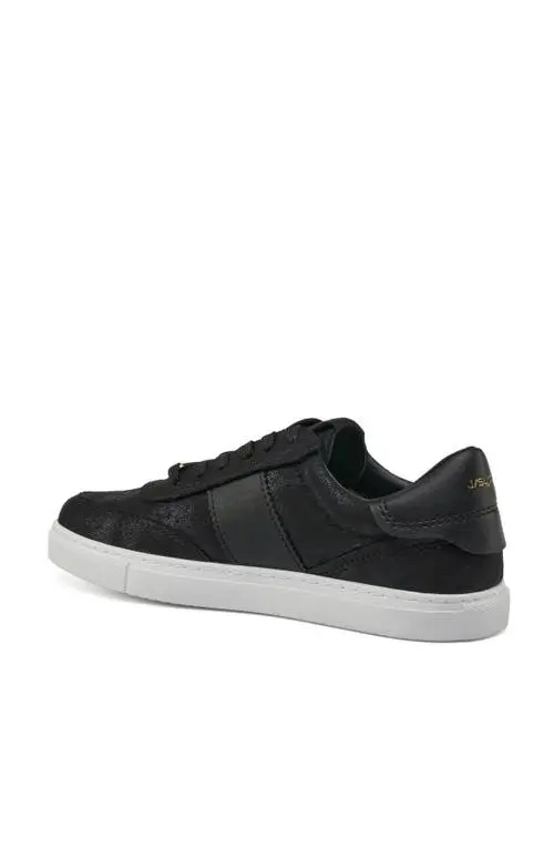 J/SLIDES NYC Tinsley Sneaker - Metllic Black