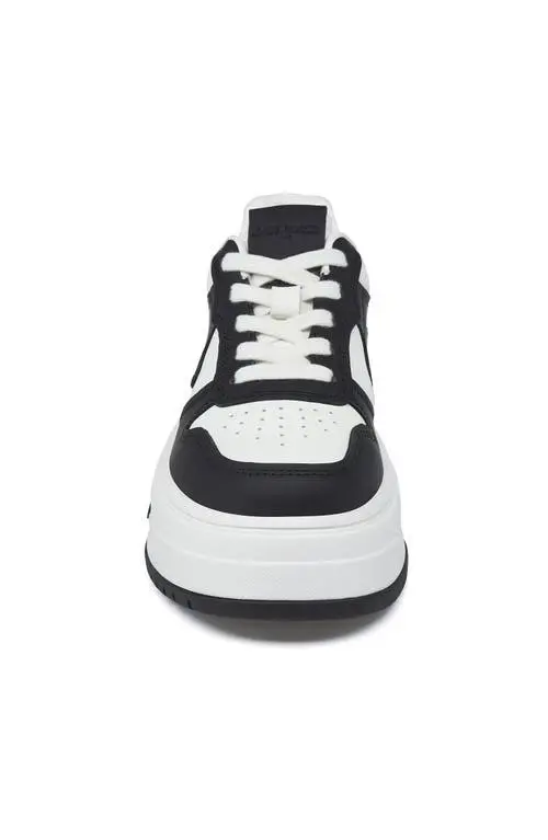 J/SLIDES NYC Pearl Platform Sneakers - Black/white