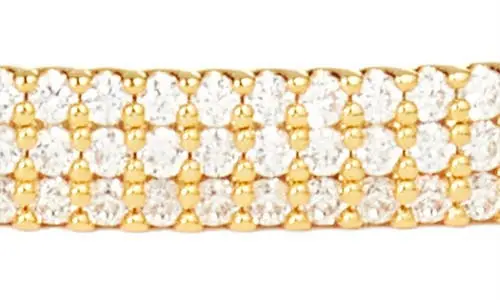 Nordstrom Pavé Cubic Zirconia Bangle - Clear- Gold