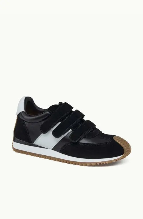J/SLIDES NYC Lyla Sneaker - Black/off White